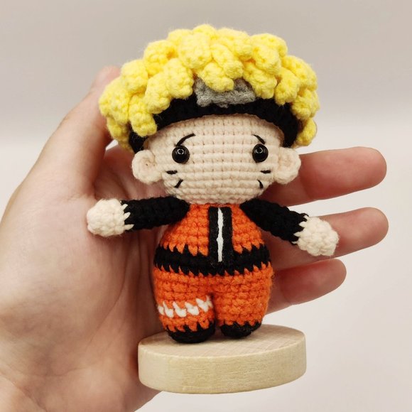 Handmade | Toys | Handmade Amigurumi Crochet Uzumaki Naruto | Poshmark
